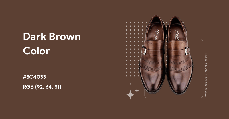 Dark Brown color hex code is #5C4033