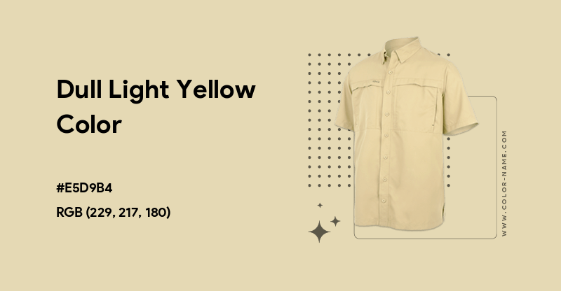 Dull Light Yellow color hex code is #E5D9B4