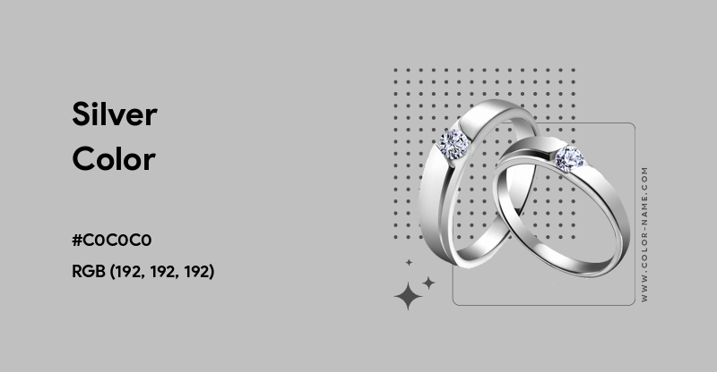 Silver color hex code is #C0C0C0