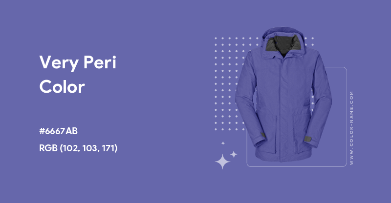 Very Peri color hex code is #6667AB