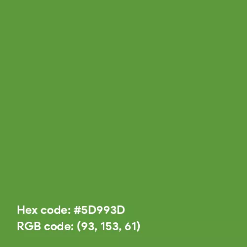Flat Green color hex code is #5D993D