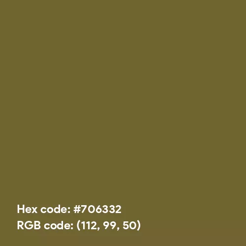 #706332 Color name is Mustard Green