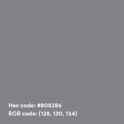 Cold Grey color hex code is #808286
