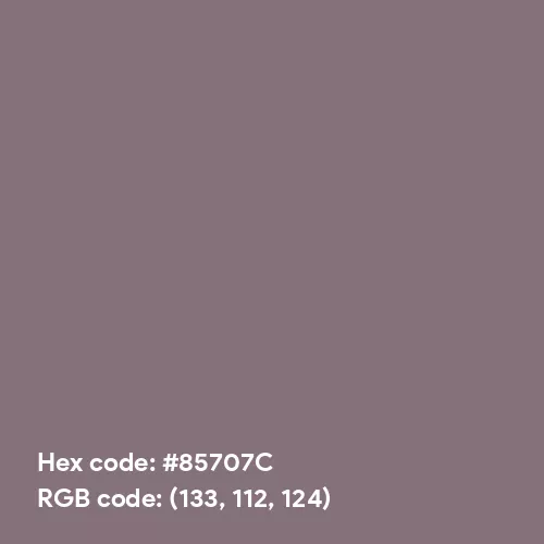 Port Wine Red color hex code is #85707C