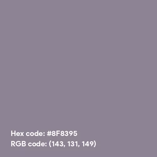 Purple Ash color hex code is #8F8395