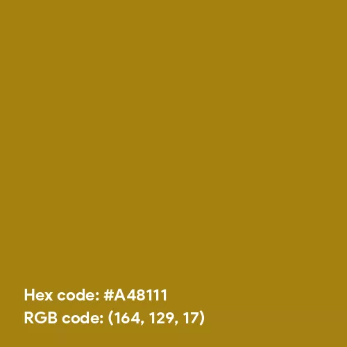 Luxury Gold color hex code is #A48111