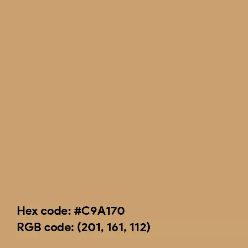 Irish Oak color hex code is #C9A170