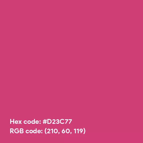 Magenta (Pantone) color hex code is #D23C77