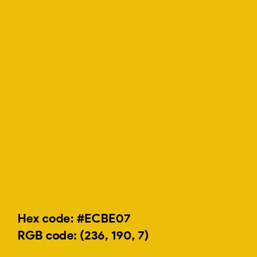 Rich Gold color hex code is #ECBE07