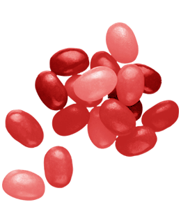 Jelly Bean color hex code is #F04B4E