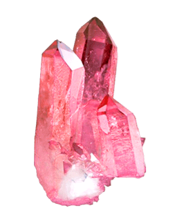 Red Crystal color hex code is #FF4255